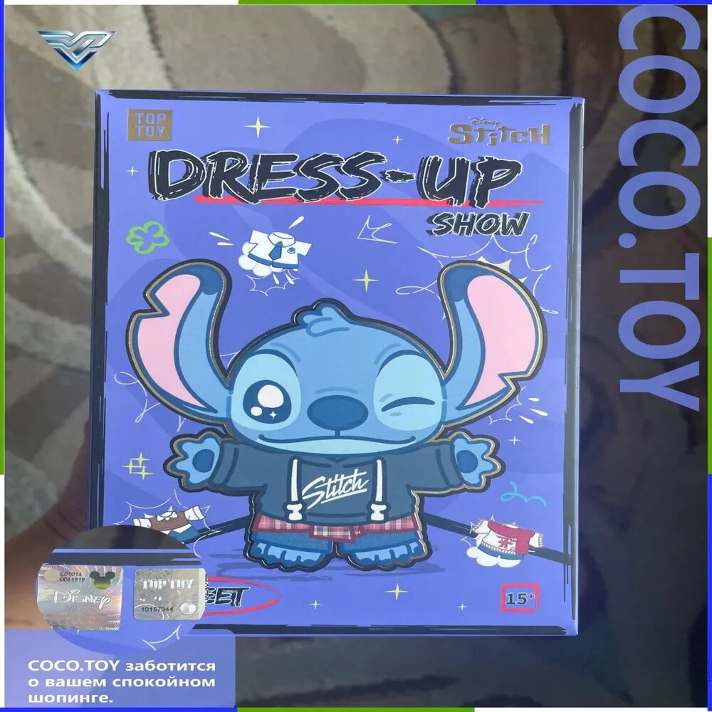 Лило и Стич Лабубу Labubu Stitch Игрушка сюрприз Blind Box stitch TOP TOY COCO.TOY