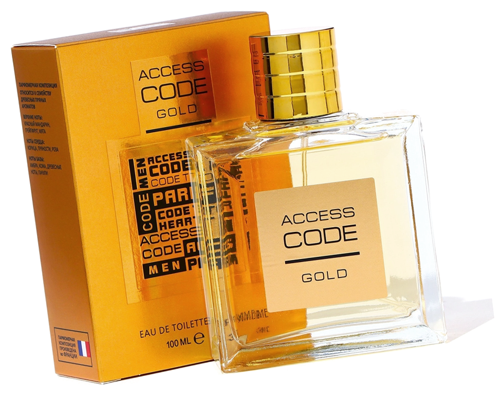 Мужской парфюм Delta Parfum Access Code Gold 100 мл - Аксесс Код Голд туалетная вода
