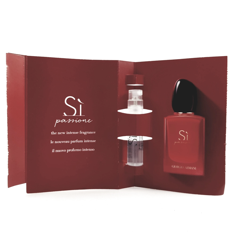 Giorgio Armani Si Passione Intense миниатюра 1.2 мл женский парфюм - Джорджио Армани Си Пешн Интенс