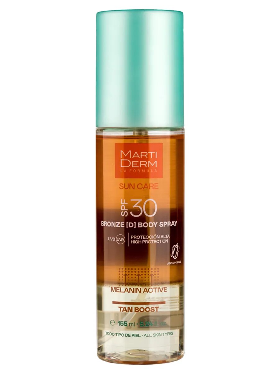 Martiderm sun care бронз d спрей для тела двухфазный spf30 1