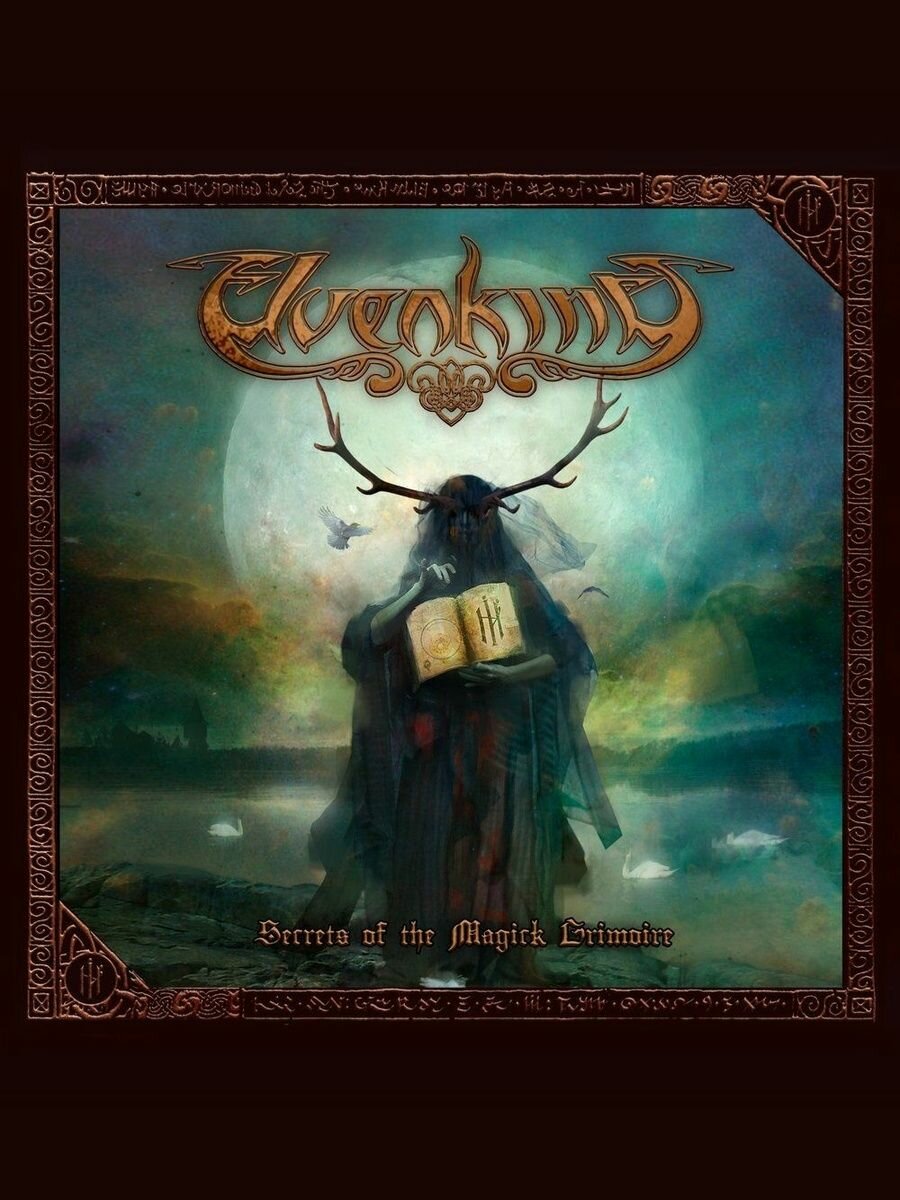 ELVENKING - Secrets Of The Magick Grimoire, лицензионный музыкальный диск Фоно, folk power metal