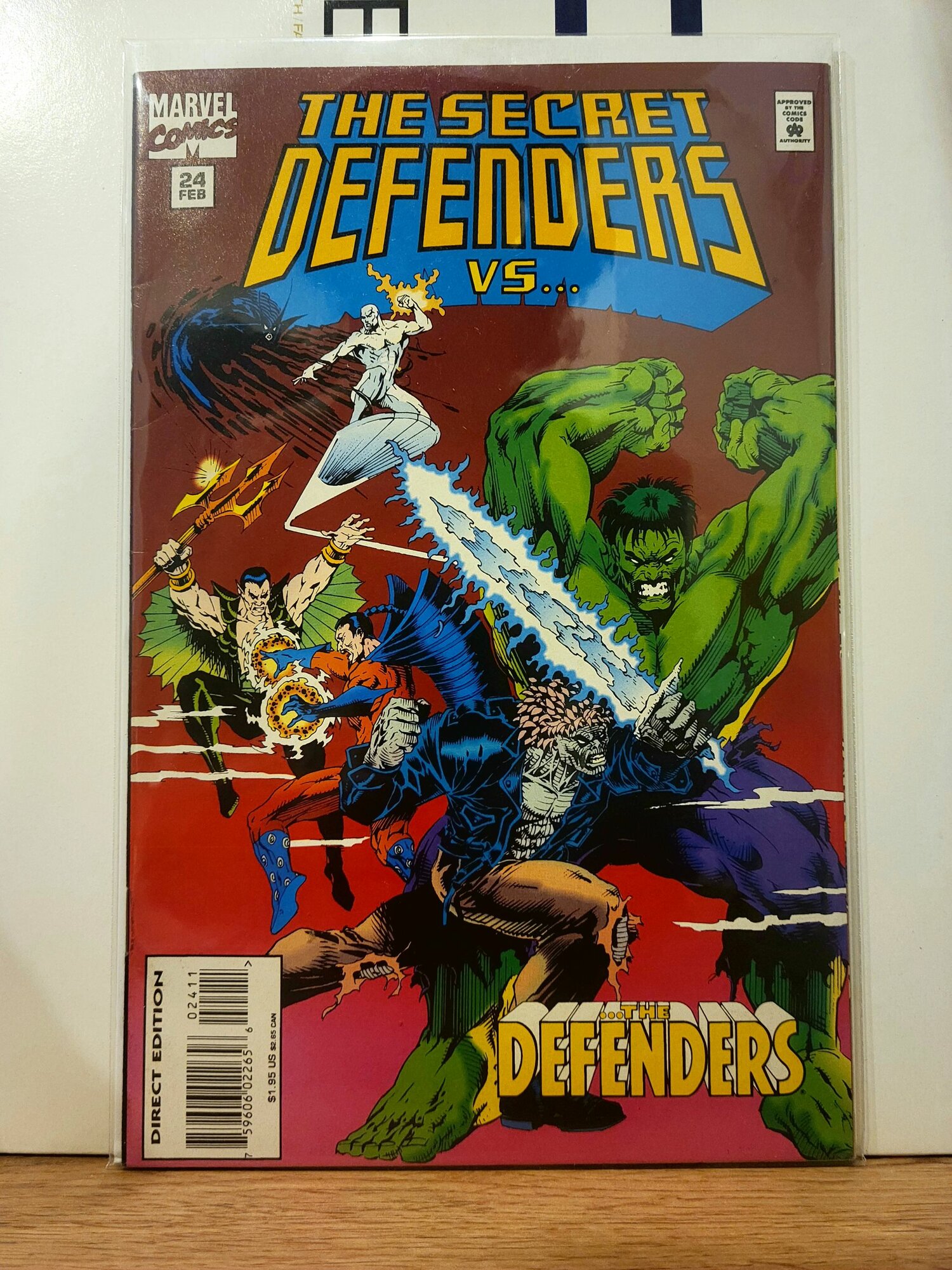 Ретро Комикс Defenders #24. 1993 Год. Оригинал!