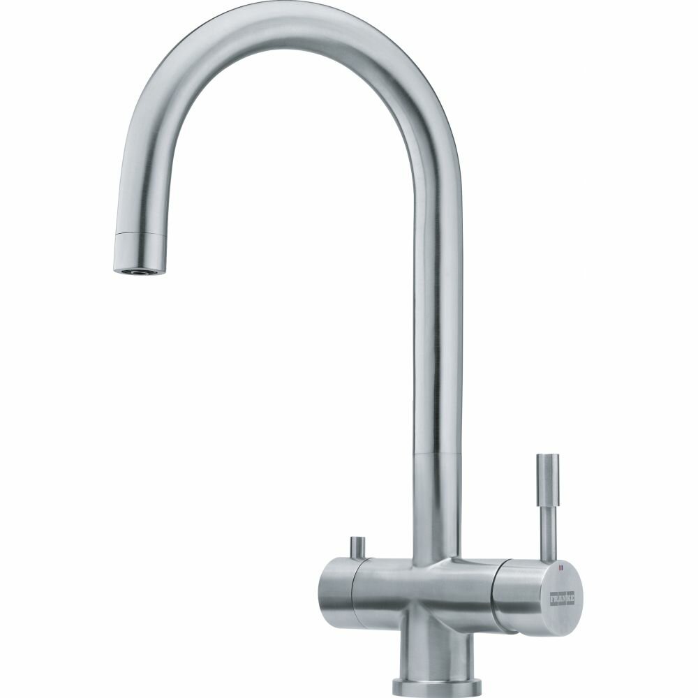 Franke EOS Clear water кухонный cмеситель под фильтр, смеситель с фильтрацией воды, нержавеющая сталь AISI 304