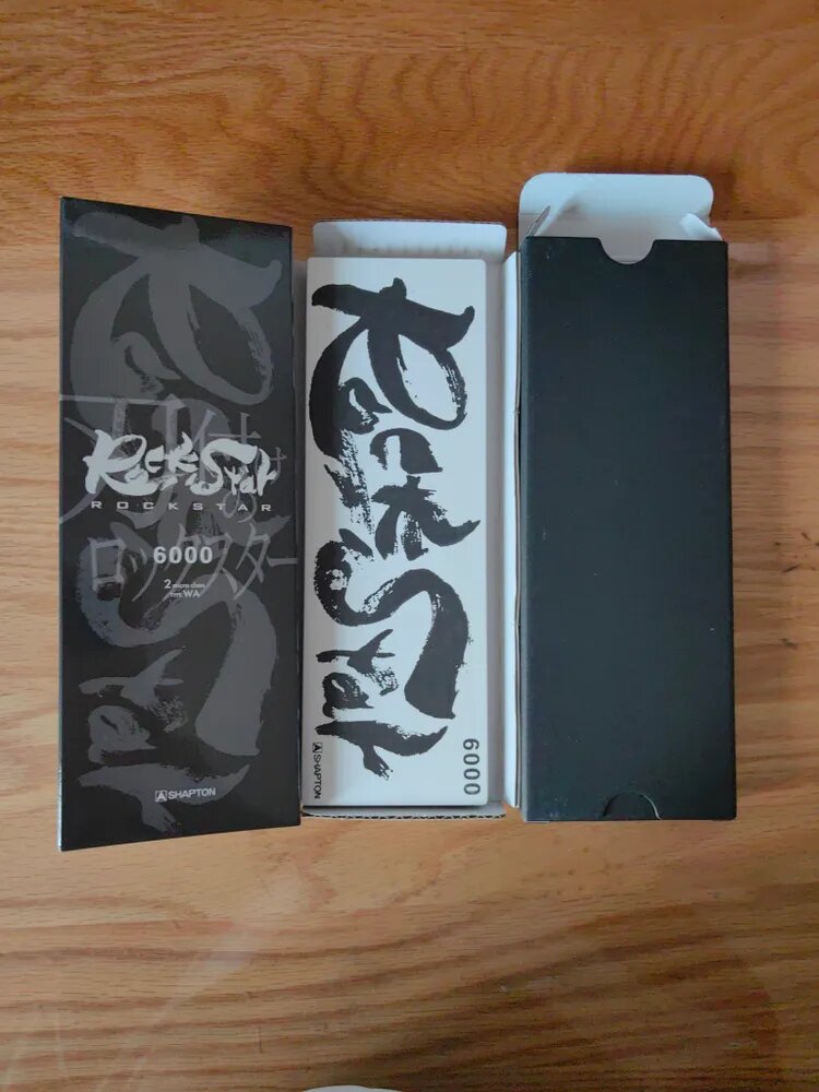 Японский ручной точильный камень Shapton RockStar, стандартная модель #6000