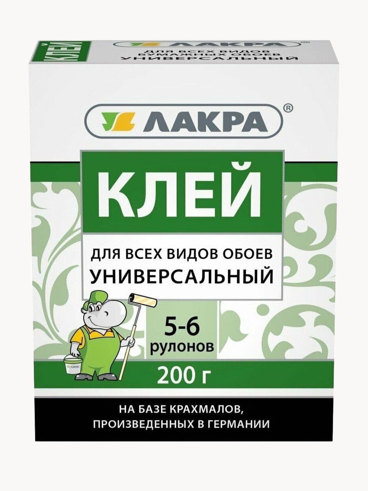 Клей для виниловых обоев Лакра Универсальный 0.2 кг