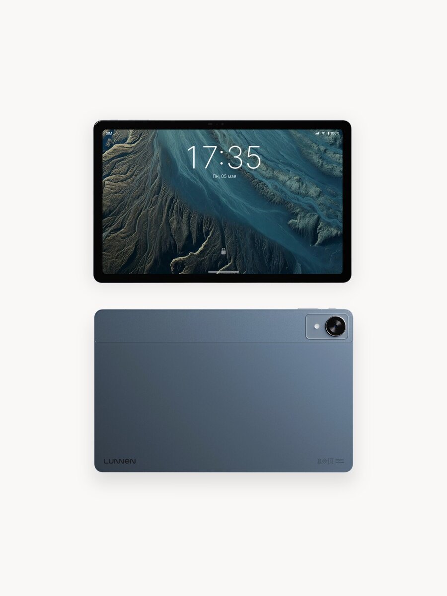Планшет LUNNEN Ground 11 8/256 ГБ, 2000x1200, Unisoc T616, Android 14, LTE, TL85611B01, Indigo Sea