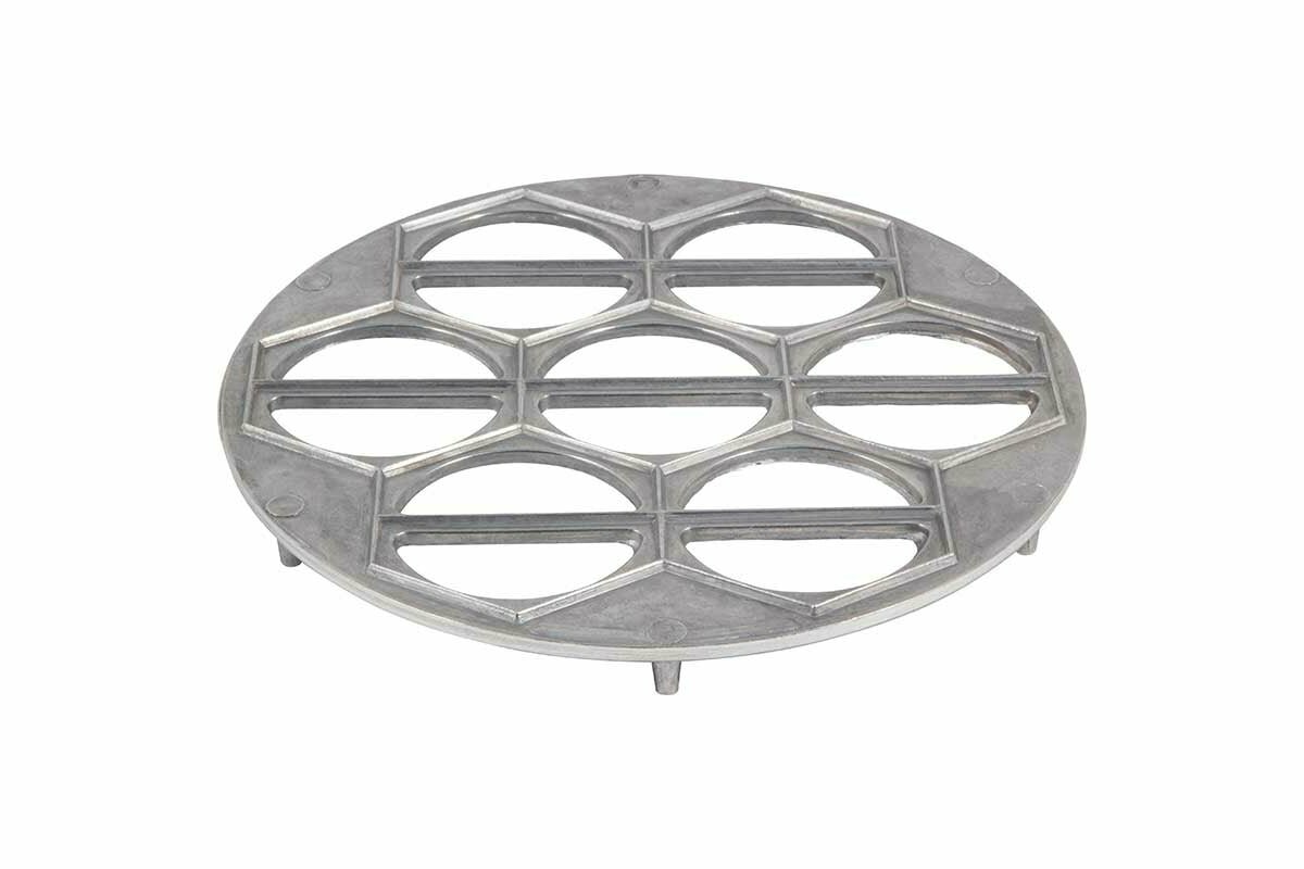 Mallony металлическая вареничница 004382 для равномерного формирования пельменей