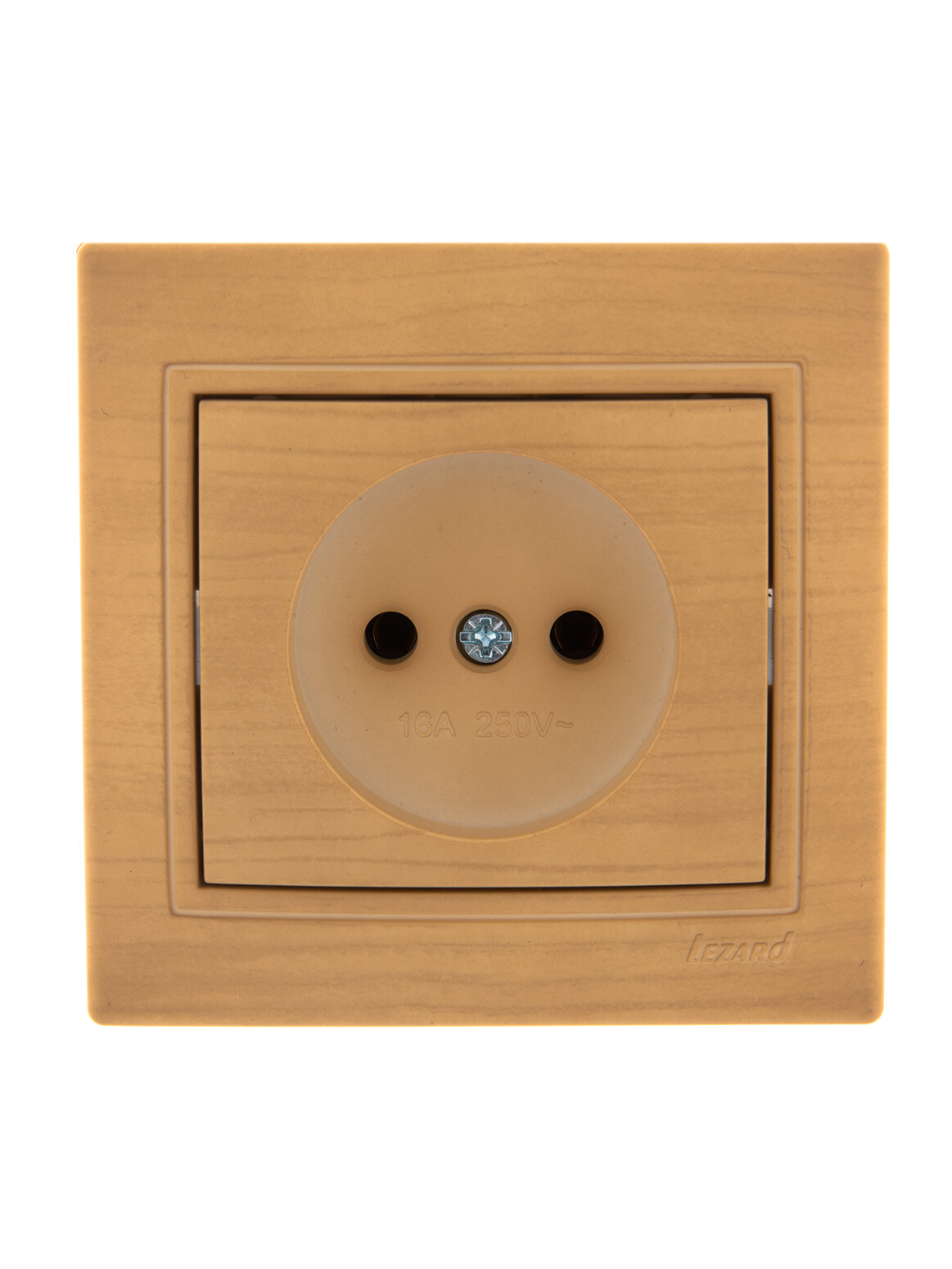 MIRA Розетка с защитой от детей керамика ясень (10шт/120шт)