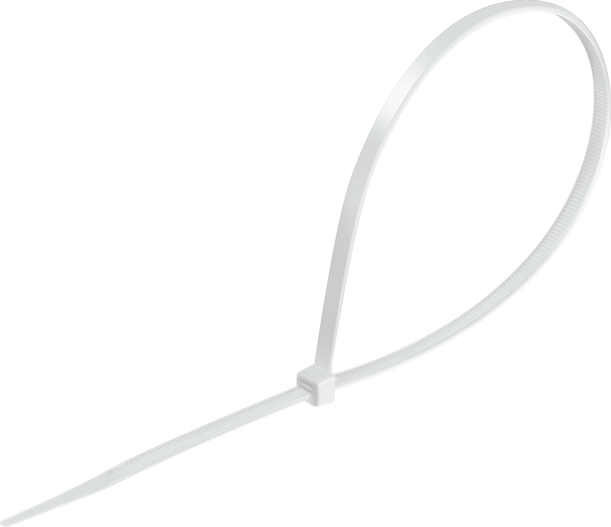 Хомуты-стяжки нейлоновые СИБИН ХС-Б белые, 3.6x250мм, 100шт 3786-36-250