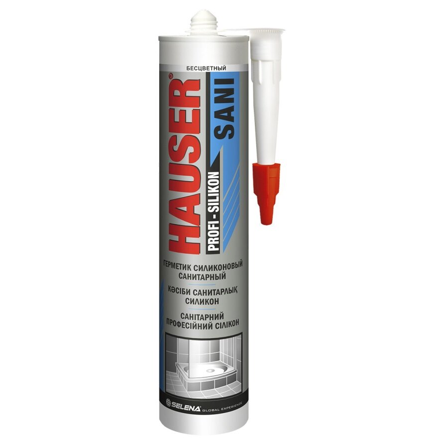 Герметик силиконовый, бесцветный, влагостойкий, 260 мл - для широкого спектра строительных и общих ремонтных работ, для внутреннего и внешнего применения.