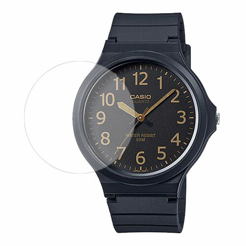 Скрин Мобайл защитный экран для часов Casio MW-240-1B2V из гидрогелевая плёнка прозрачная