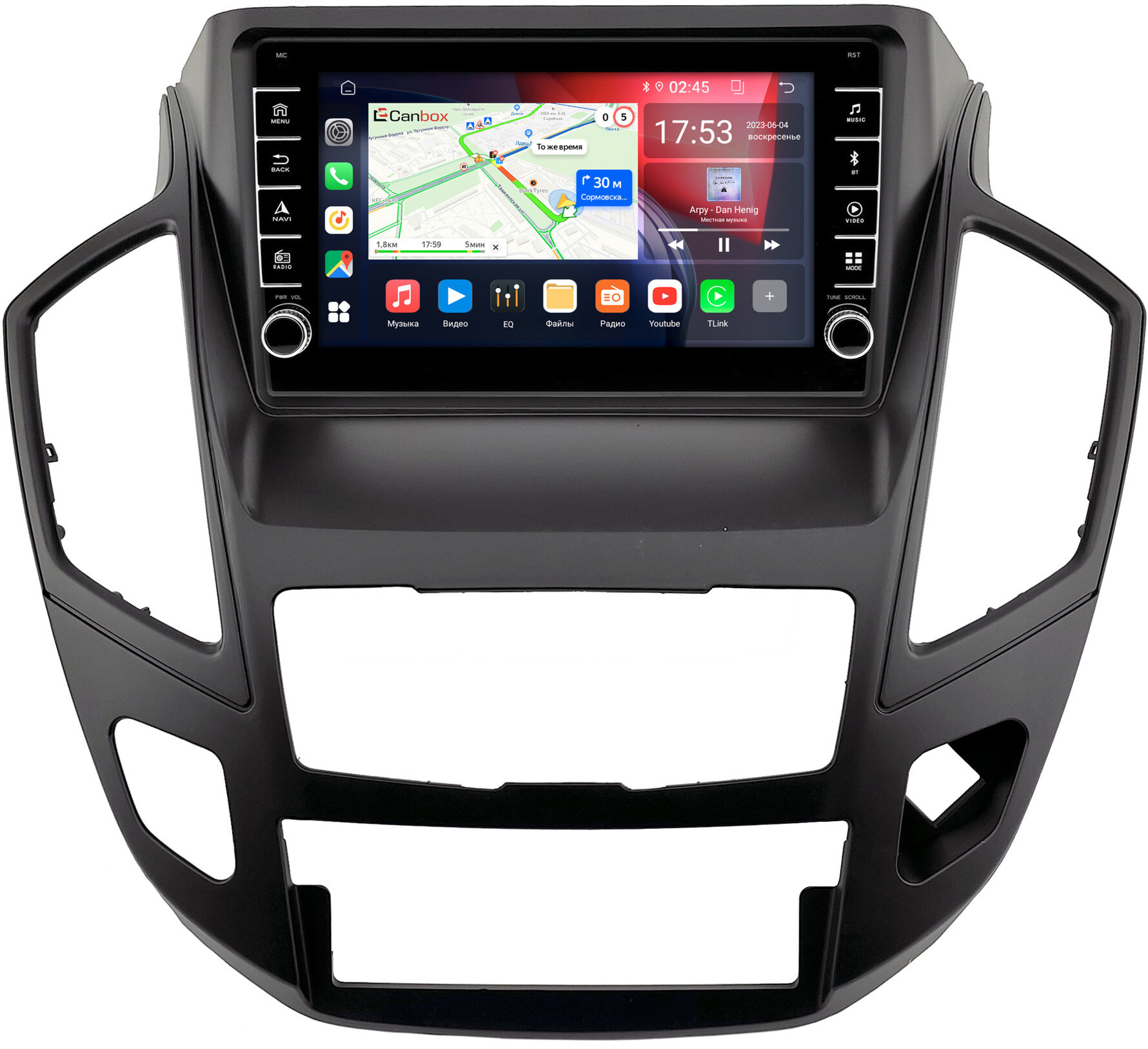 Штатная магнитола Canbox BGTR9-2737 для Dongfeng AX7 2015-2019 на Android 10 (IPS, DSP, CarPlay)