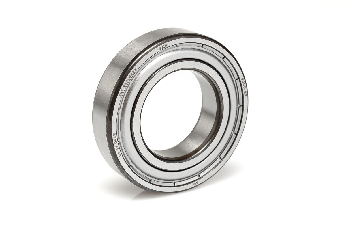 Подшипник 6006 ZZ SKF шариковый радиальный однорядный закрытый — фото 1