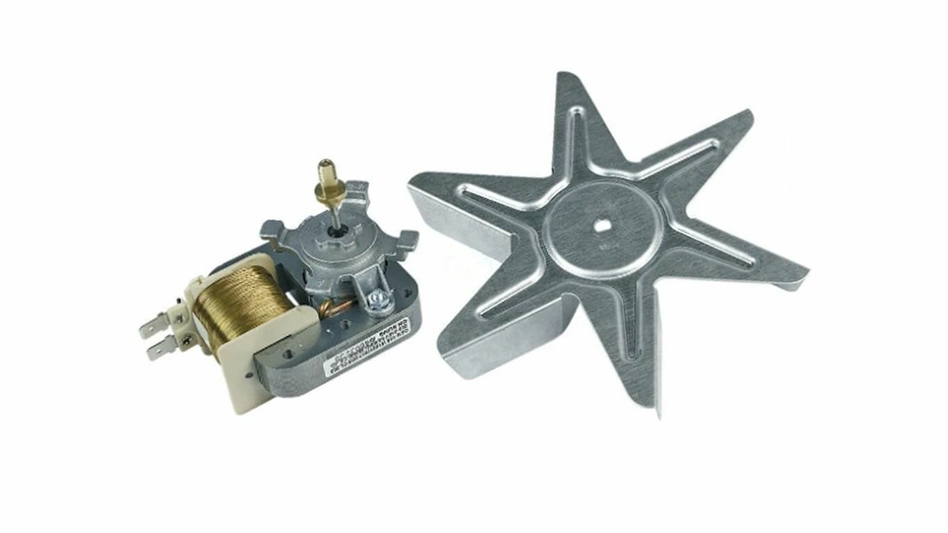 Мотор вентилятора для духового шкафа WHIRLPOOL (вирпул) 481010781691 481236118604 481236118492 (22W, OSM-15S, W10617217)