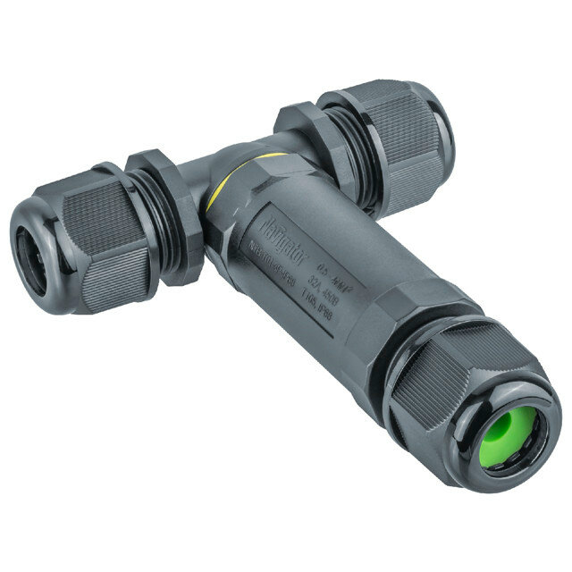 NAVIGATOR 3P IP68 T-образный коннектор 3PIN влагозащищённое соединение кабеля