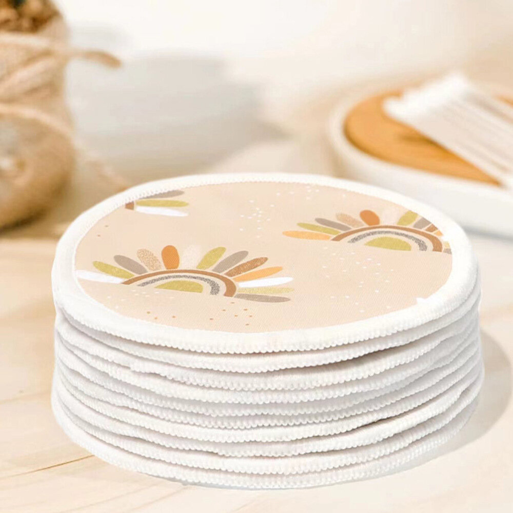 10 штук/набор в наличии, радужные послеродовые вкладыши для кормления для матерей, моющиеся, антипротекающие