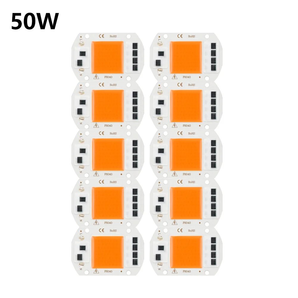 Светодиодная лампа для растений 5W 220V 10pcs