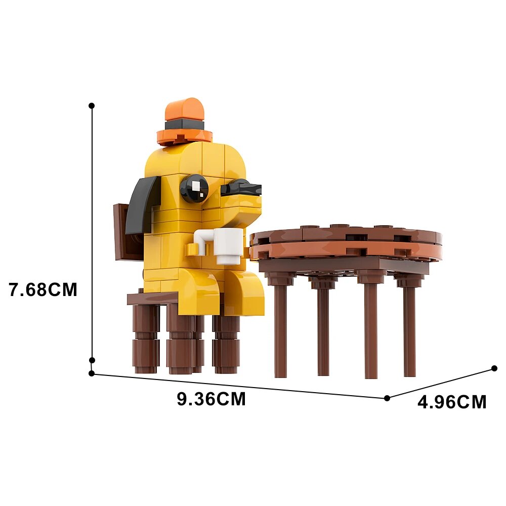 Конструктор MOC This is Fine Dog 61 pcs