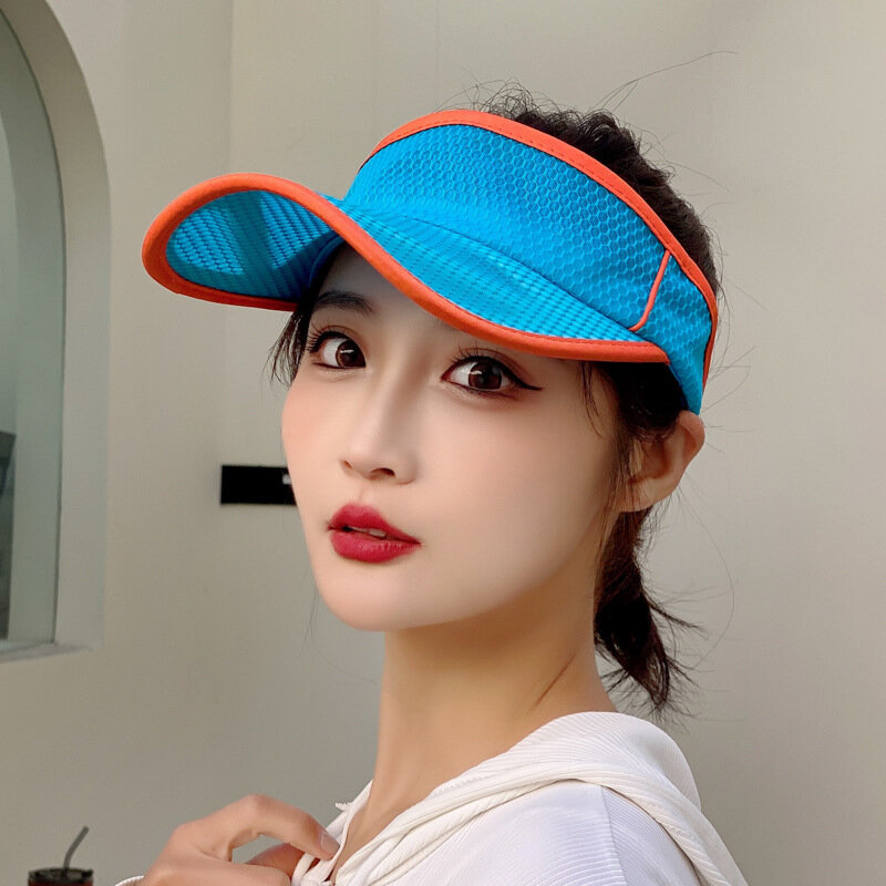 Мягкая и жесткая текстурка JYL Шапка женская летняя для отдыха защита от солнца сетчатая открытая / A-030