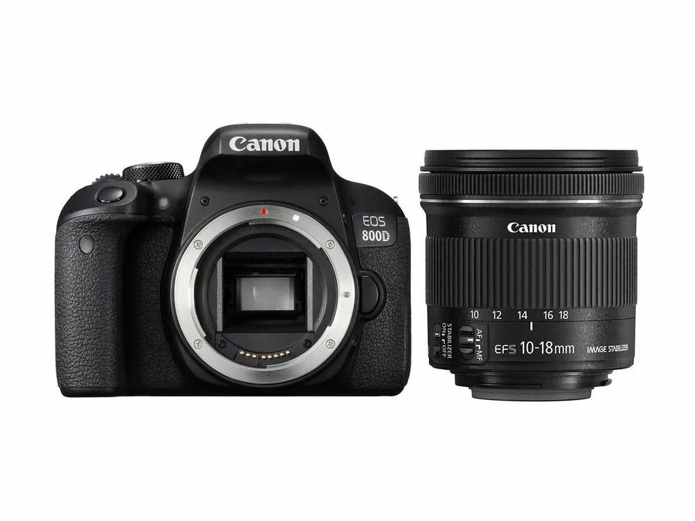 Фотоаппарат Canon 800D kit 10-18mm STM