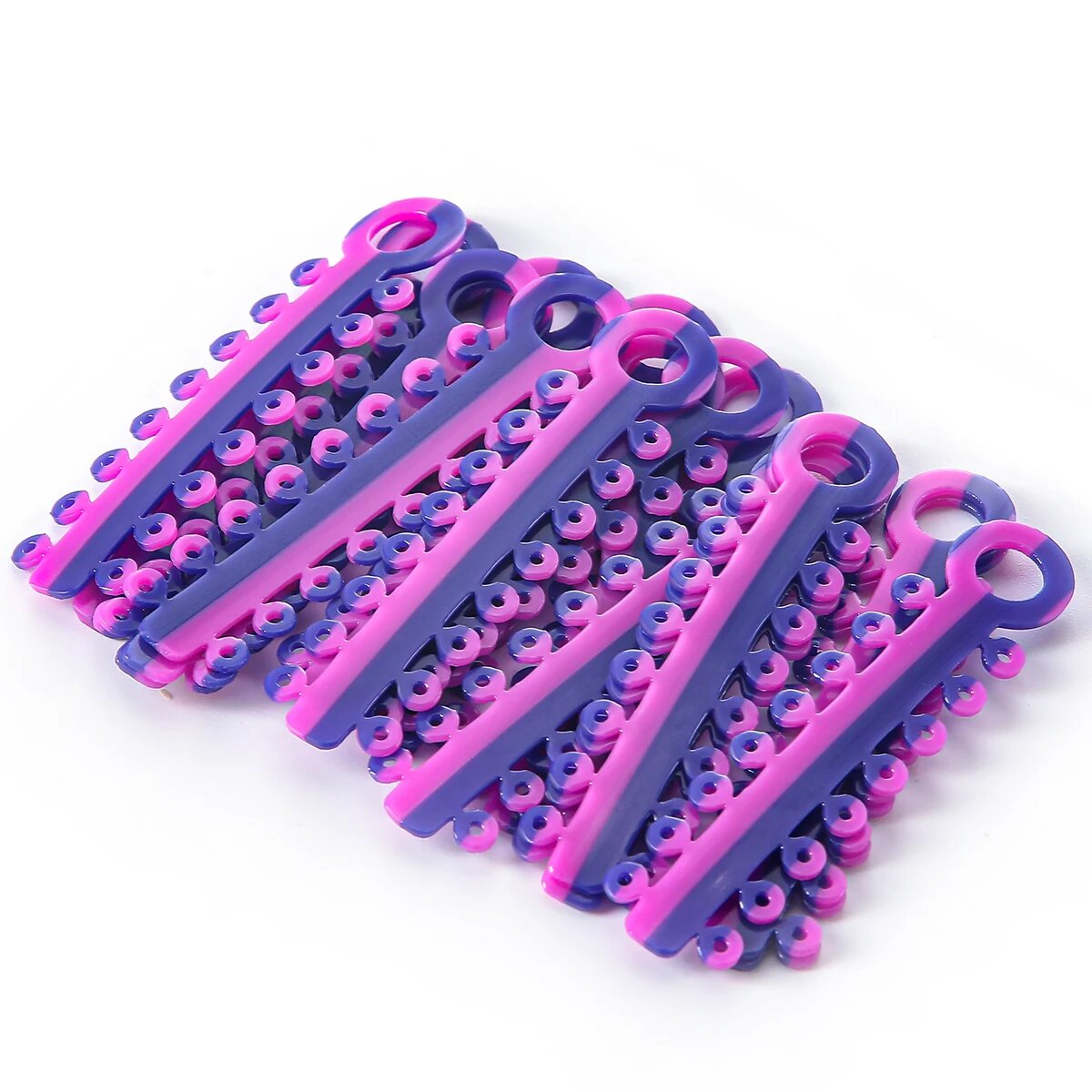 JOY DENTAL Эластичные Лигатуры для Брекетов 320 шт, Два Цвета 2