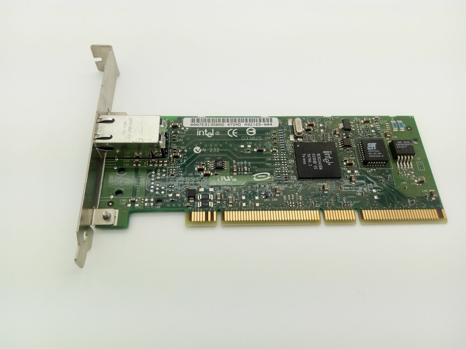 Сетевая карта Intel Pro/1000 MT Single Port Server Adapter i82545GM 10/100/1000Мбит/сек RJ45 LP PCI/PCI-X C36840-005