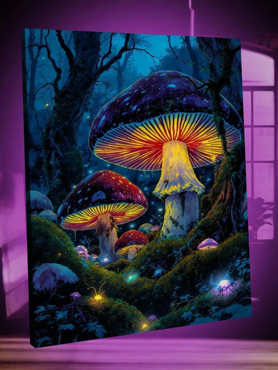 Интерьерная картина Грибы