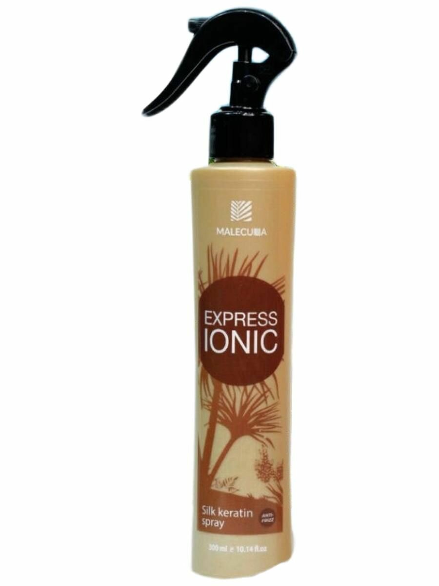 MALECULA Спрей-кератин мгновенная гладкость и шелковистость Express Ionic Silk Keratin Spray, 300 мл
