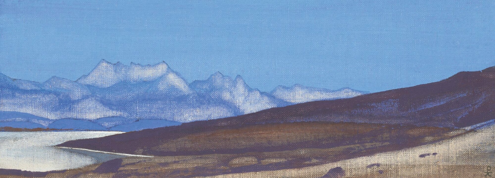 Картина Рериха Николая Монголия 80х29 см