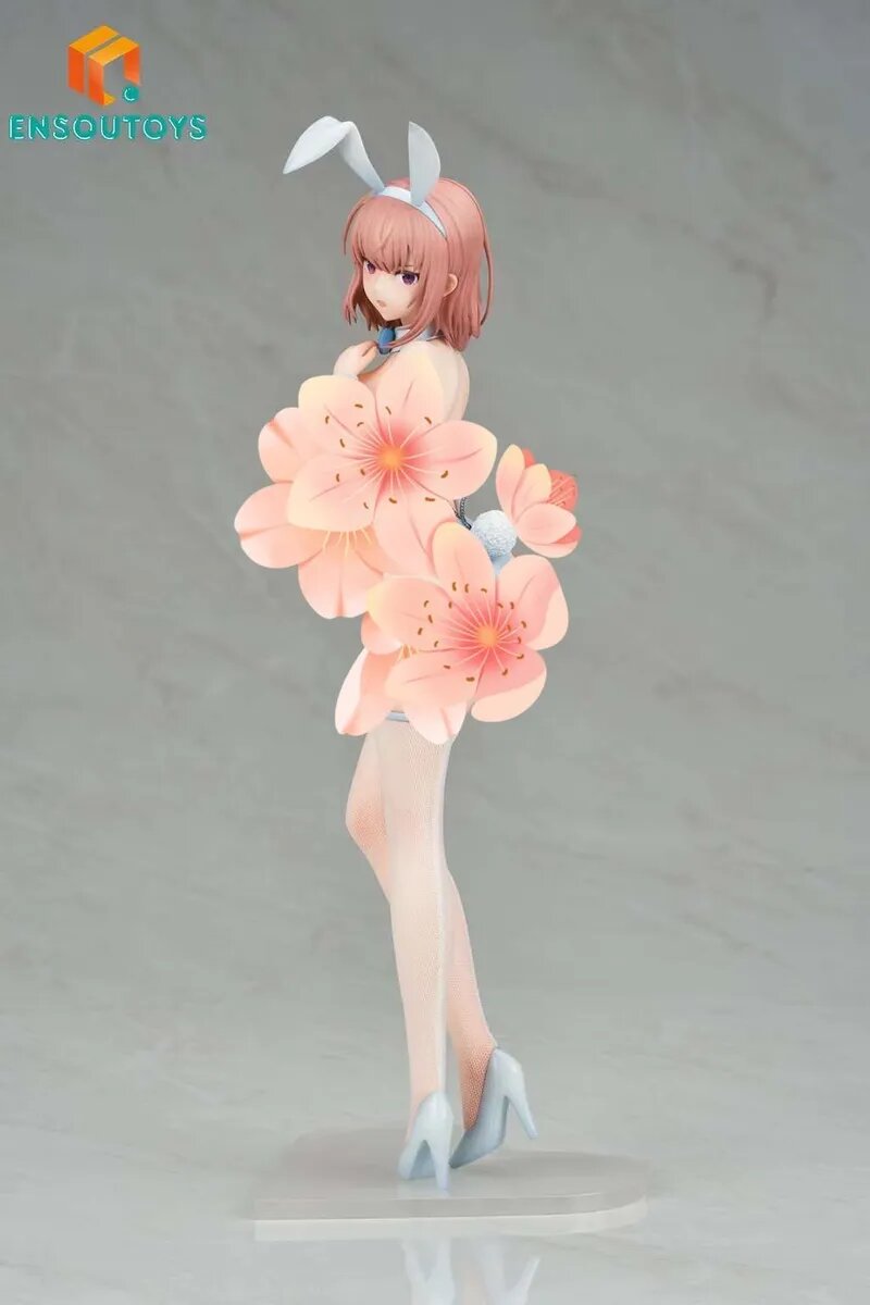 Кукла ручной работы <Белый кролик под бутоном>, 28 см, Подарок, серия American Girl, одна штука