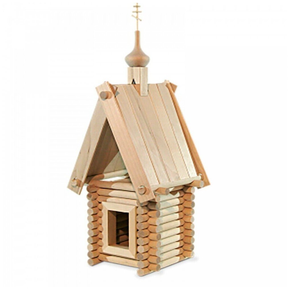 Деревянный конструктор Часовня. Стругъ