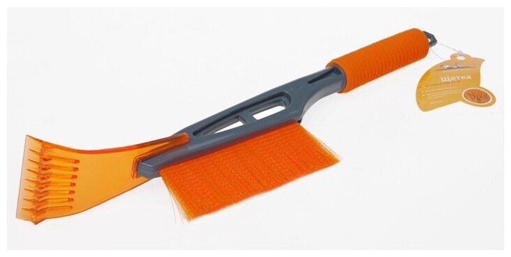 Щетка от снега и льда + скребок (45 см) AIRLINE AB-R-09