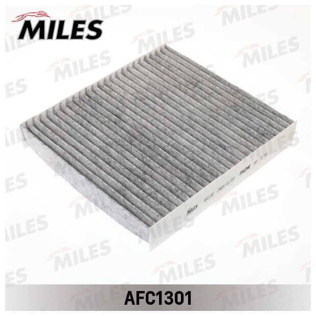 MILES Фильтр салона RENAULT CLIO 12- угольный (MANN-FILTER CUK22011 Filtron K1321A) AFC1301