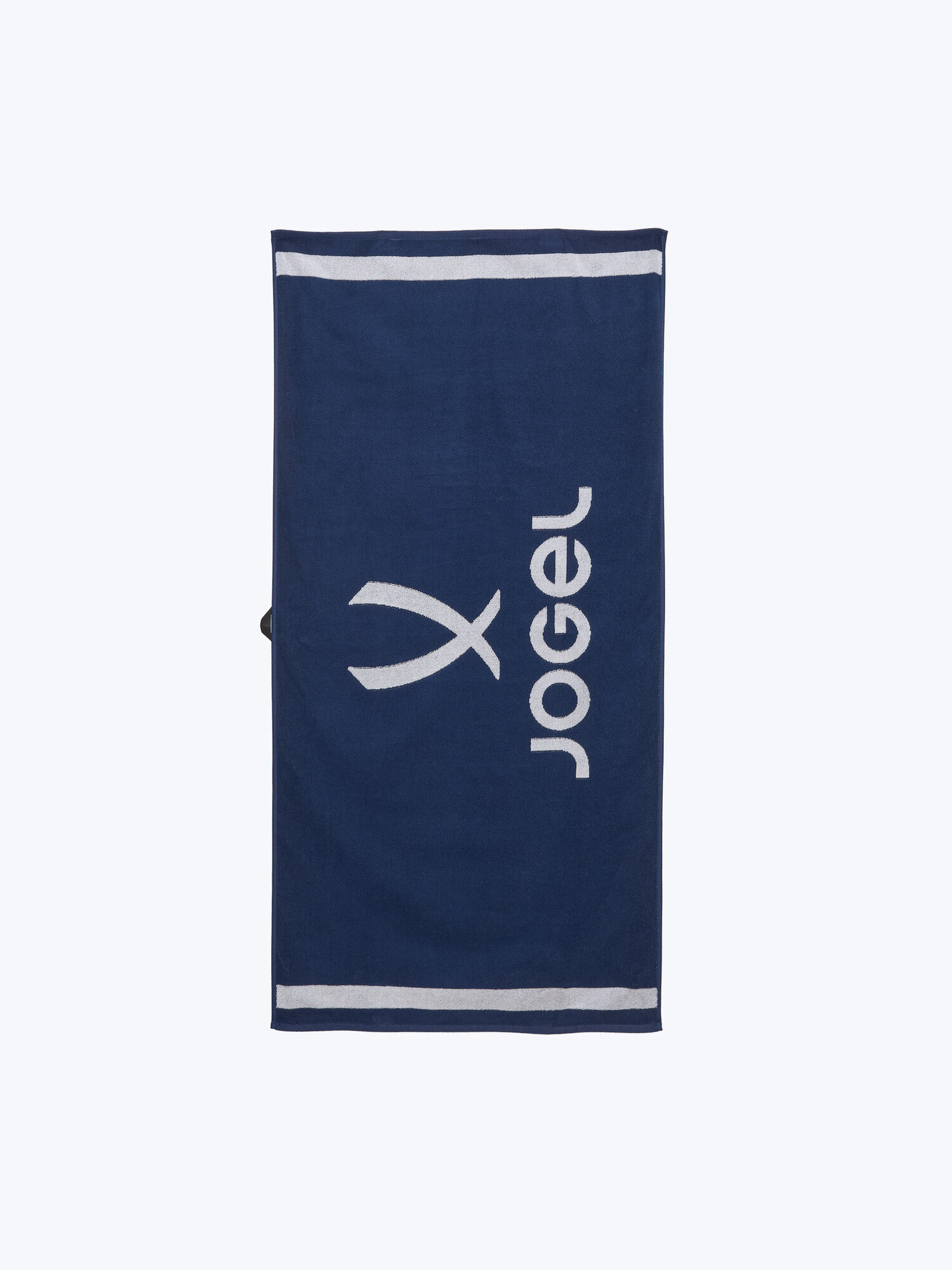 Полотенце Jogel Essential (70х140см) ЦБ-00004143, размер one size, Белый - Темно-синий
