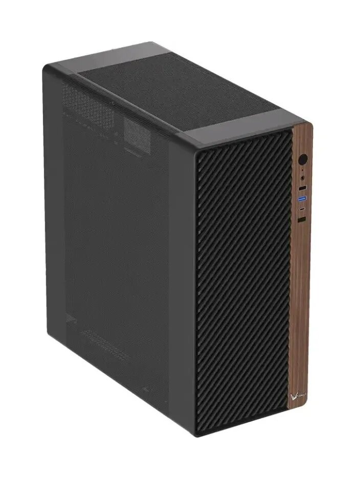 Корпус для ПК FORMULA TIMBERLINE T2 черный, Mid Tower без блока питания