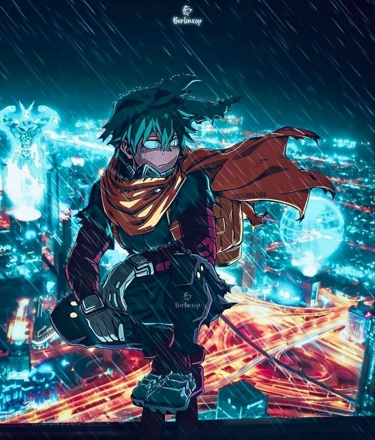 Алмазная мозаика "Моя геройская академия" 40*50 см, безрамная, идеальна для дома, украшения, подарков.