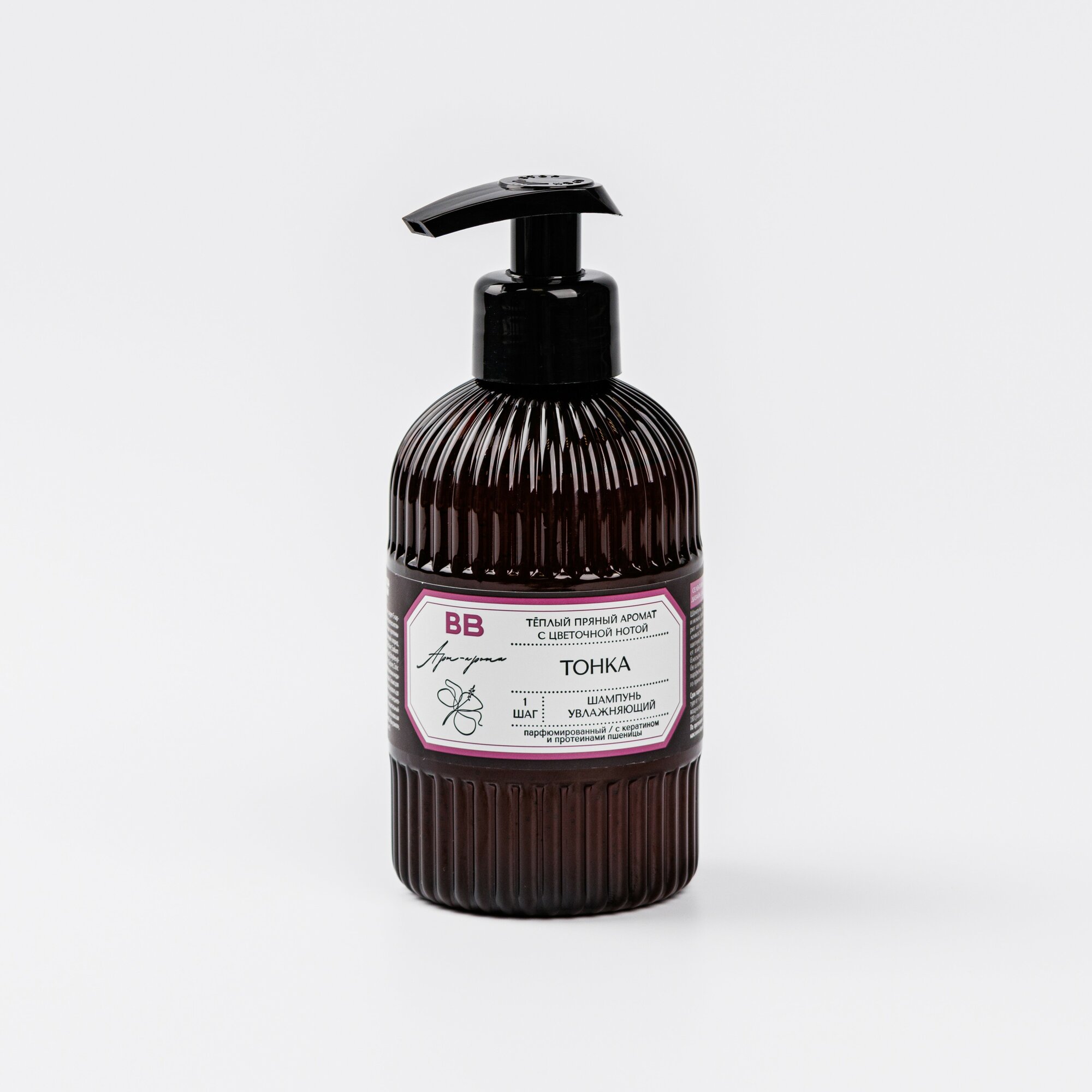 Шампунь парфюмированный увлажняющий для всех типов волос "Тонка", 300 мл