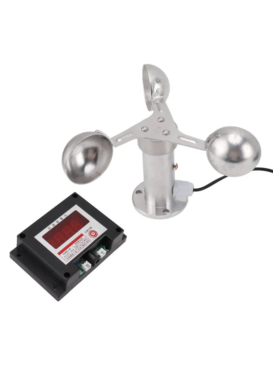 Башенный кран-анемометр, сигнализация, измеритель скорости