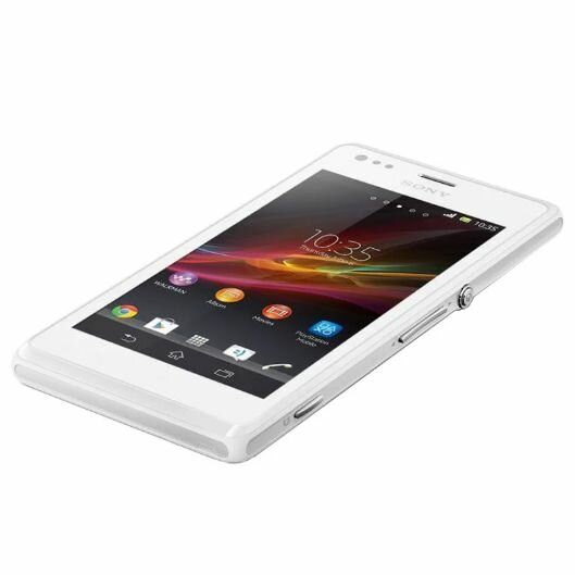 4" Смартфон Sony Xperia M 1/4 ГБ (XPERIA M) белый
