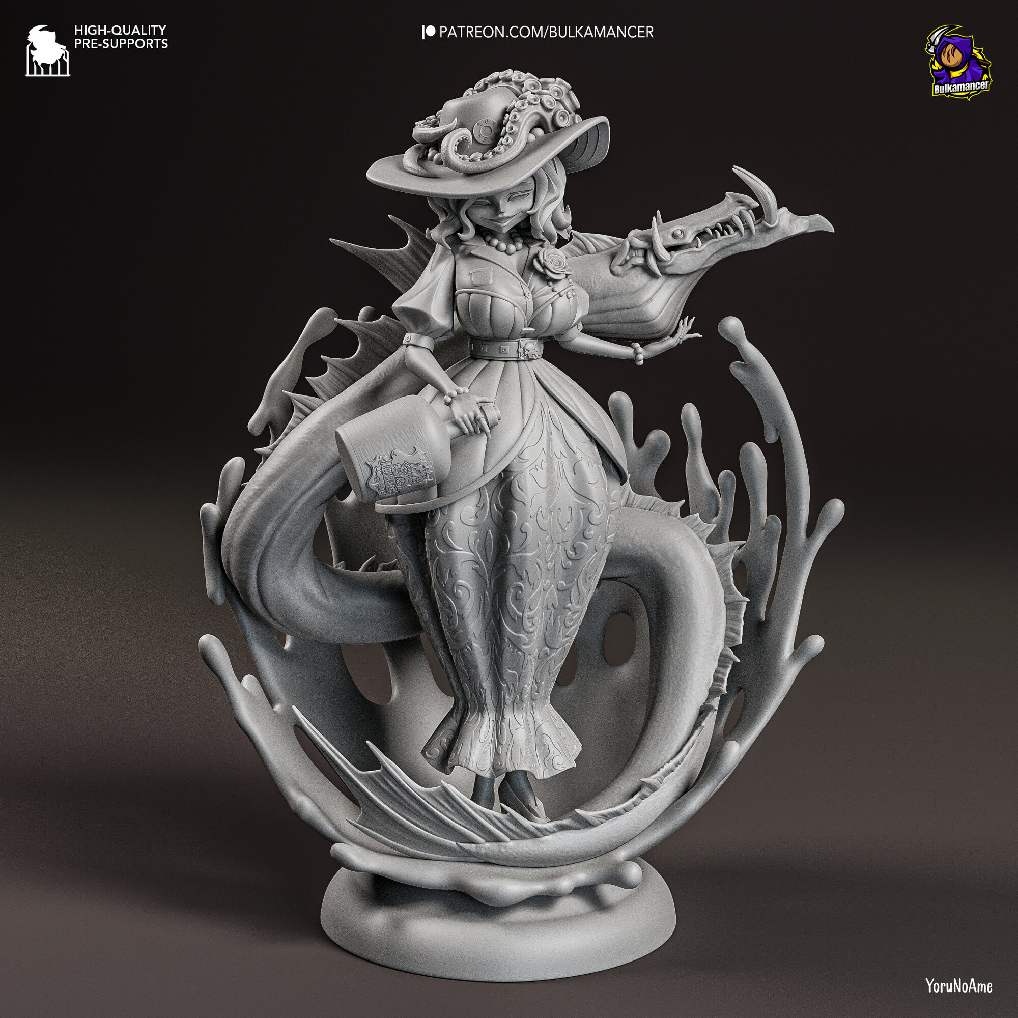 Фигурка Ромовая Баба Rum Baba высота 258 мм