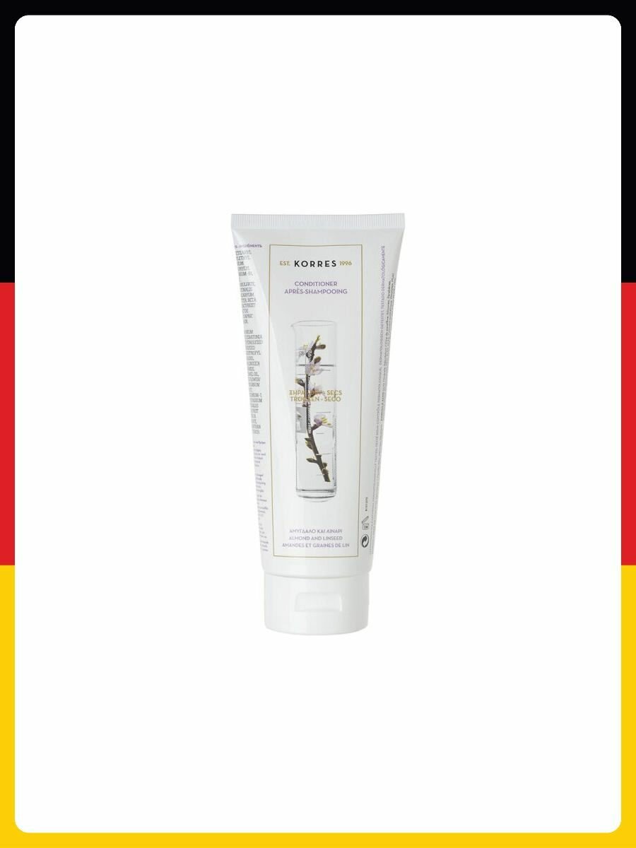 Кондиционер для волос Korres Almond & Linseed Conditioner 200 ml