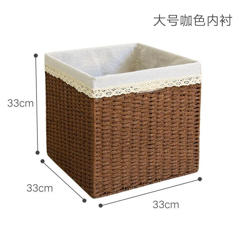 Прямые продажи с фабрики: квадратный ящик для хранения, органайзер для одежды, плетеный корзина для хранения, ящик для игрушек, шкаф