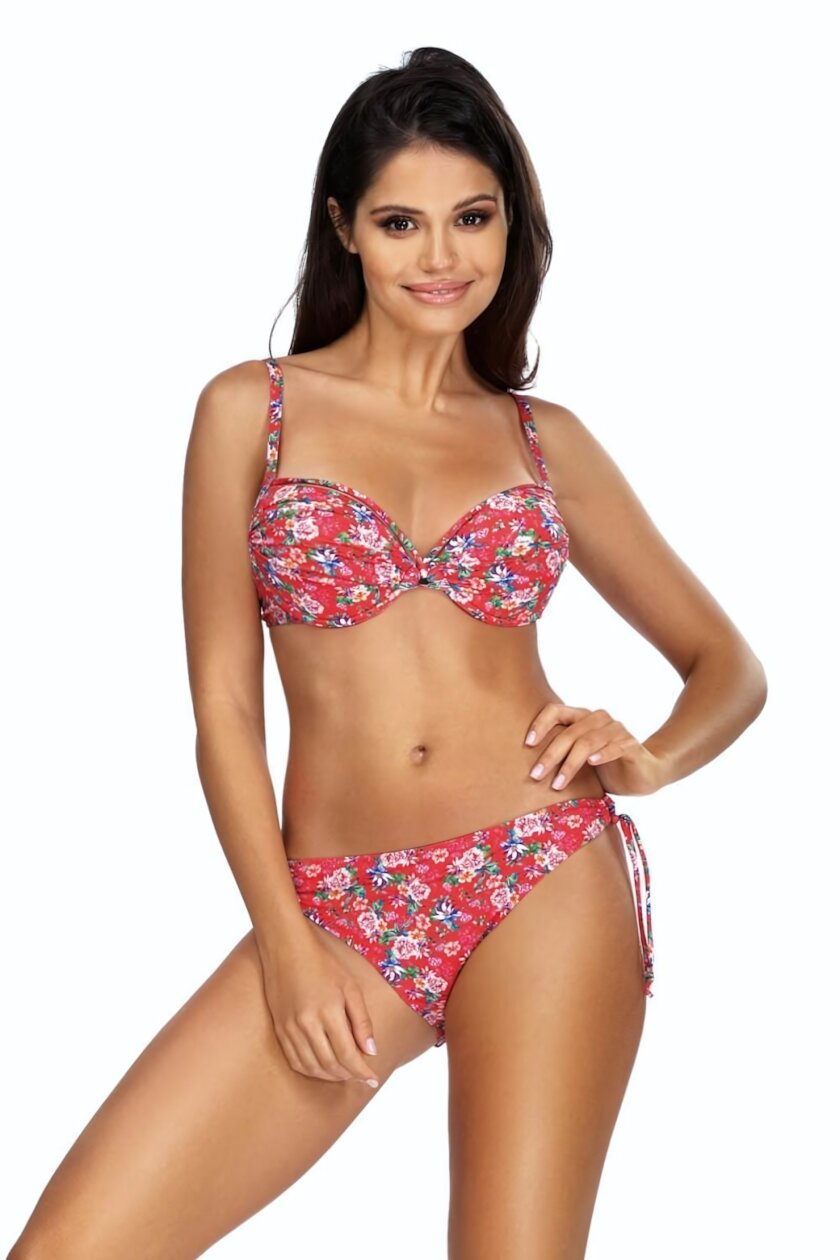 Купальник Push-Up купальник со съемной декоративной бретелью