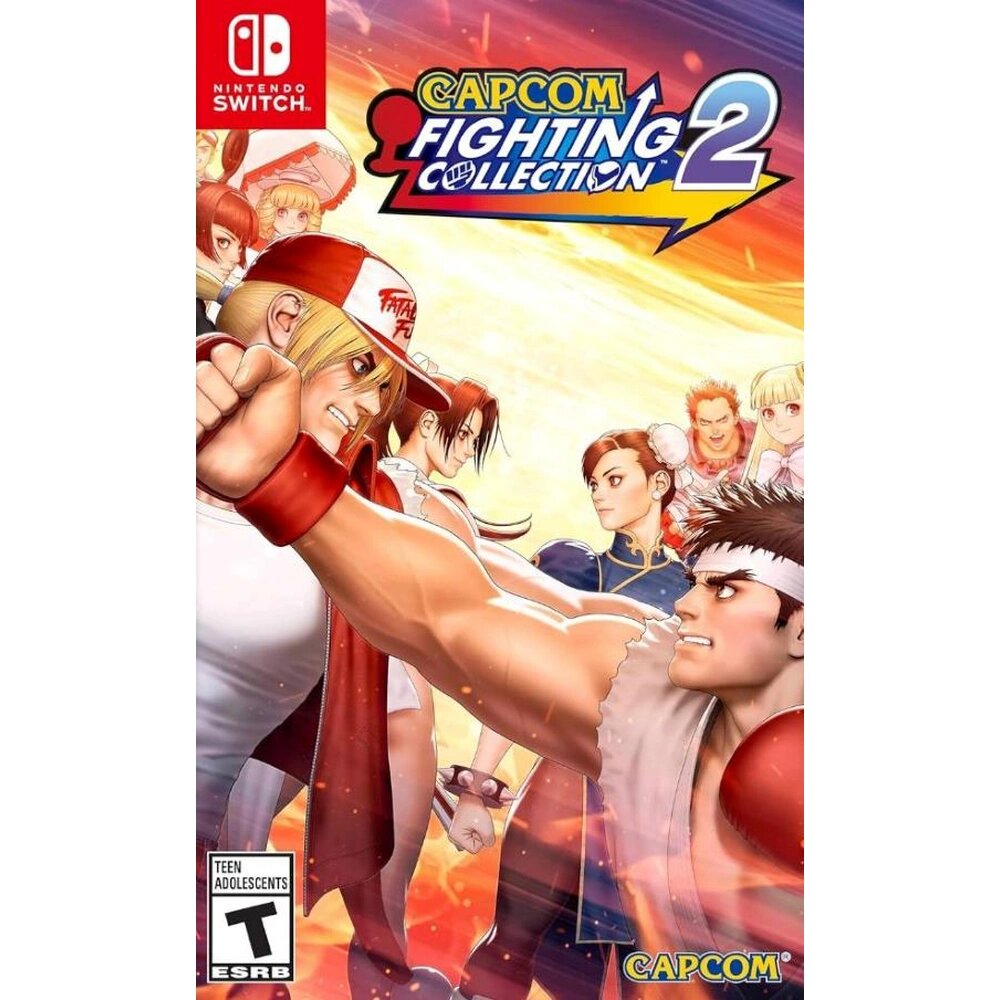 Игра Capcom Fighting Collection 2 (Nintendo Switch, русская версия) CapCom Картридж 12+