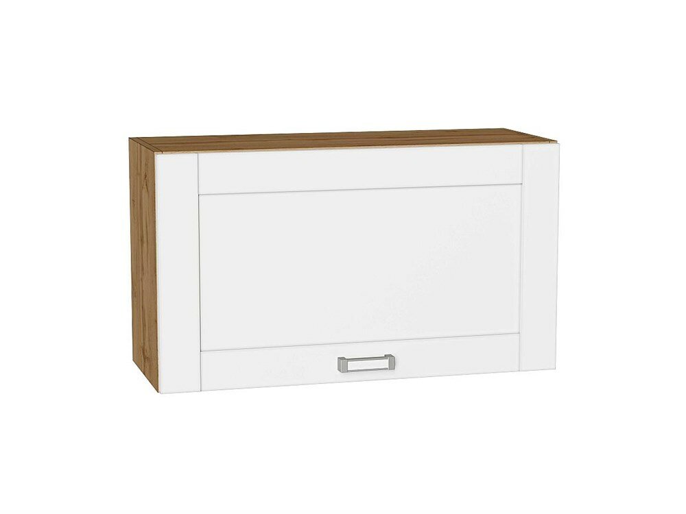 VVT Шкаф верхний горизонтальный Лофт Дуб Вотан, White Silk, 460, 800