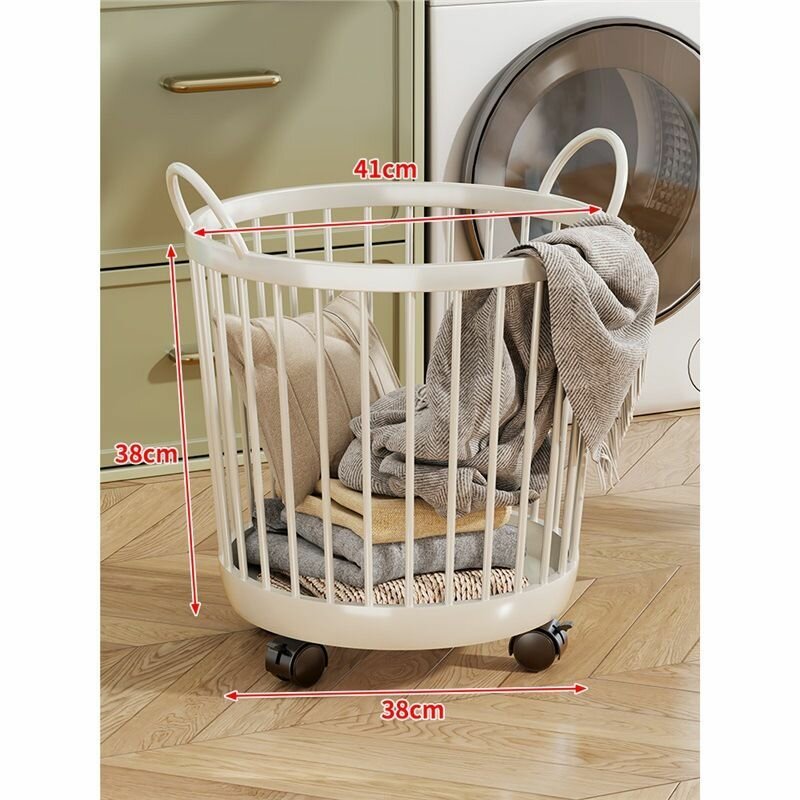 Корзина для белья, корзина для хранения, 40 литров, круговой