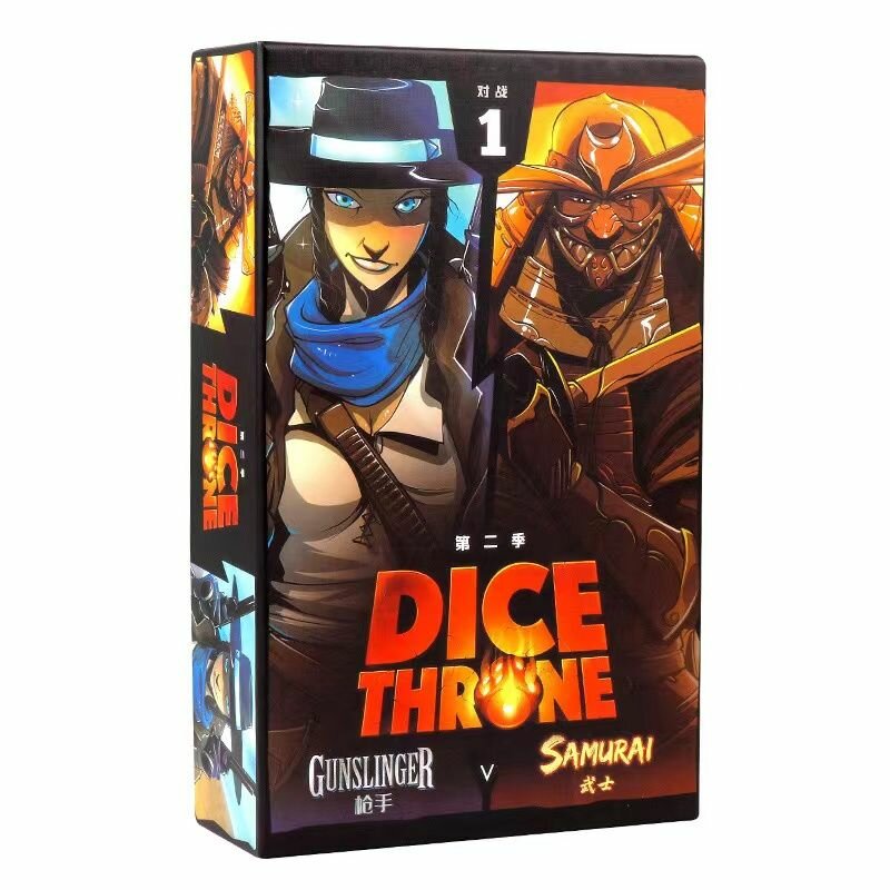 Настольная игра Трон Кубов Второй сезон. Стрелок vs Самурай Lavka Games