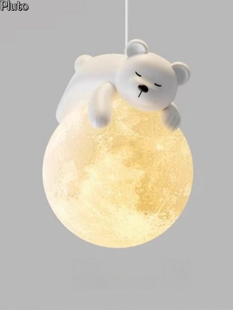 Милая лунная бра с животными