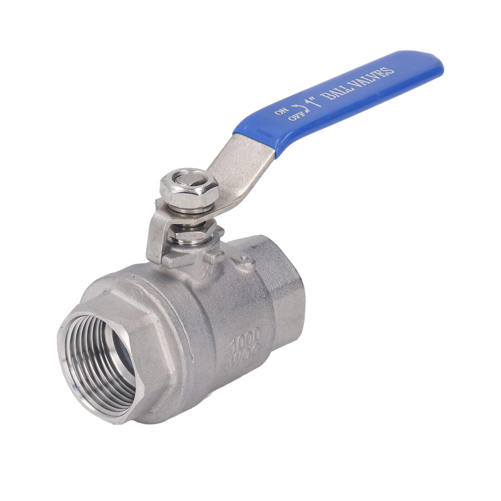 Шаровой клапан прямой 2 часа полная порта нержавеющая сталь женская нить DN25 Шаровой клапан для крема для водопровода