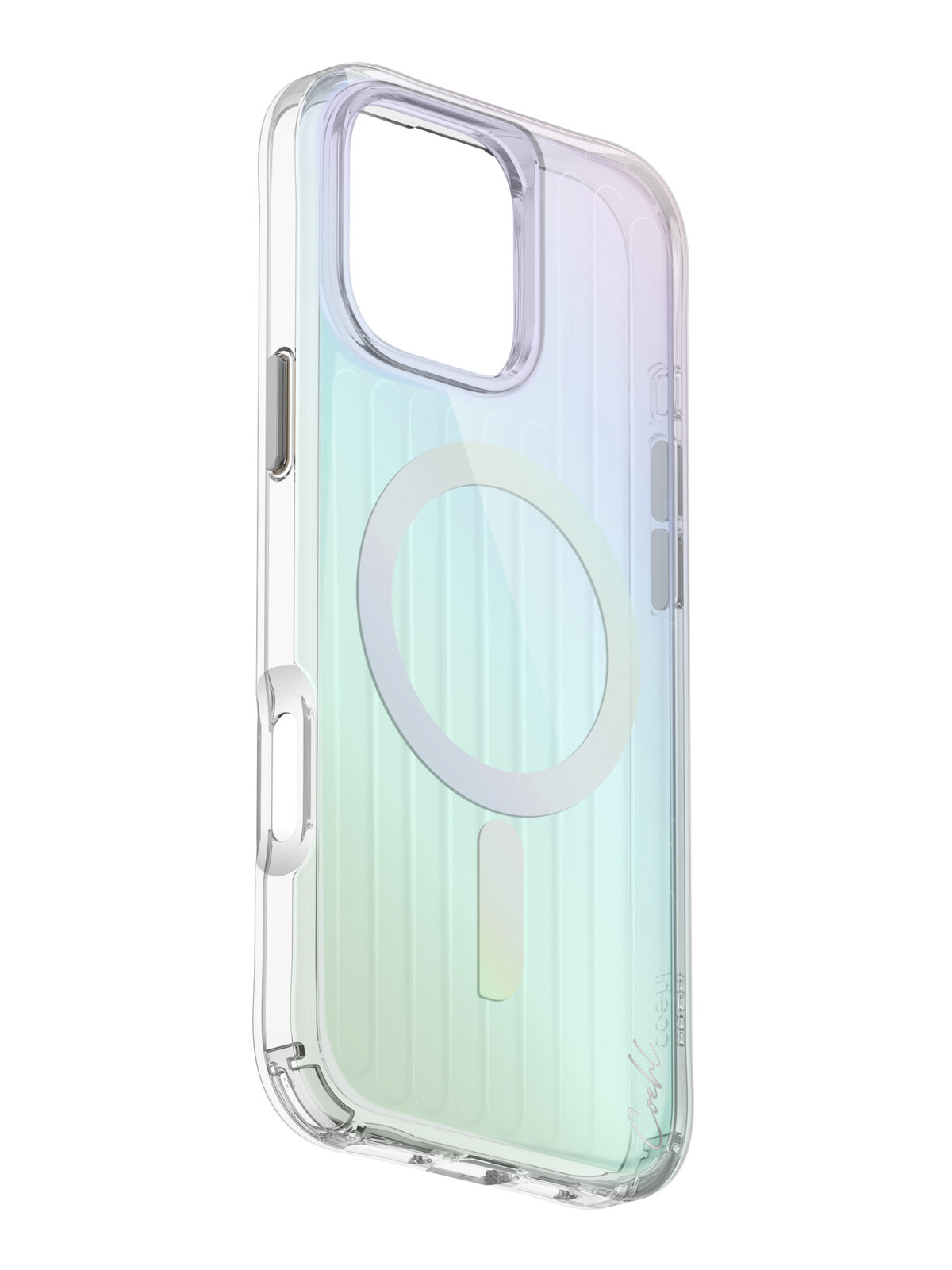 Uniq для iPhone 16 Pro Max чехол COEHL Linear Iridescent (MagSafe)